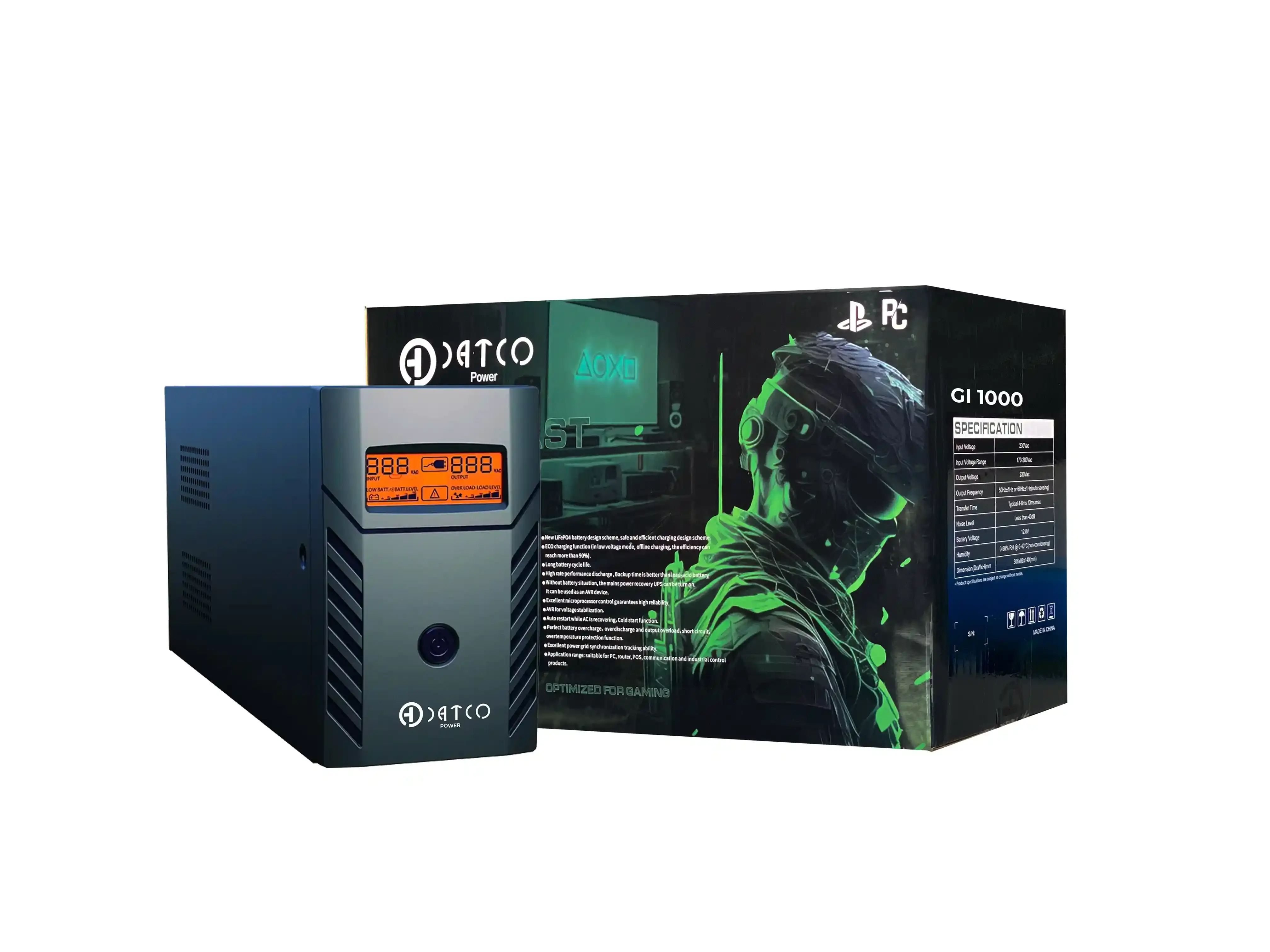 Datco Po4life 1000va UPS - يو بي اس داتكو